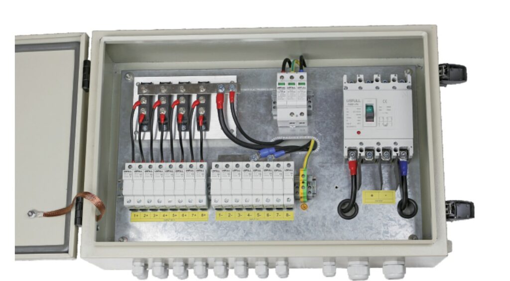 Usfull PV Combiner Box Metallic - Awdi Solar Shop