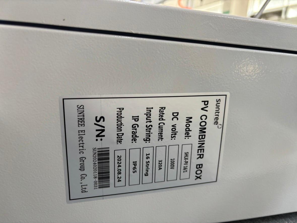 Suntree PV Combiner Box Metallic - Awdi Solar Shop